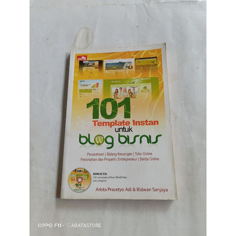Jual BUKU 101 TEMPLATE INSTAN UNTUK BLOG BISNIS ARISTA PRASETYO ADI ...