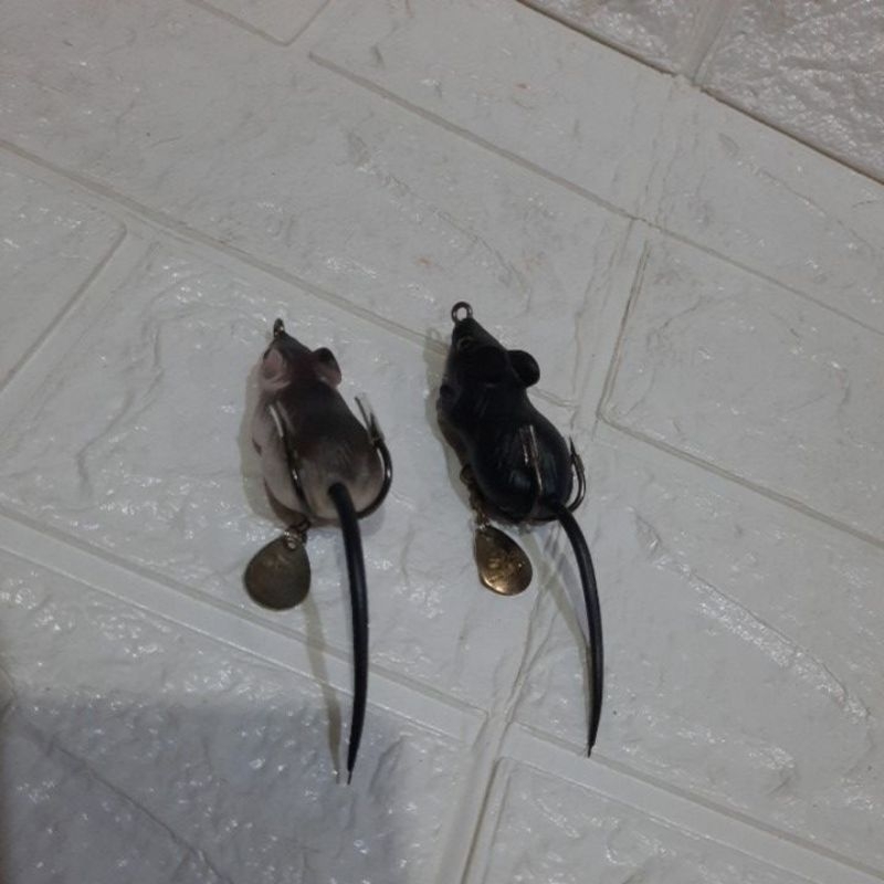 Jual lure timy mouse(tikus karet) | Shopee Indonesia