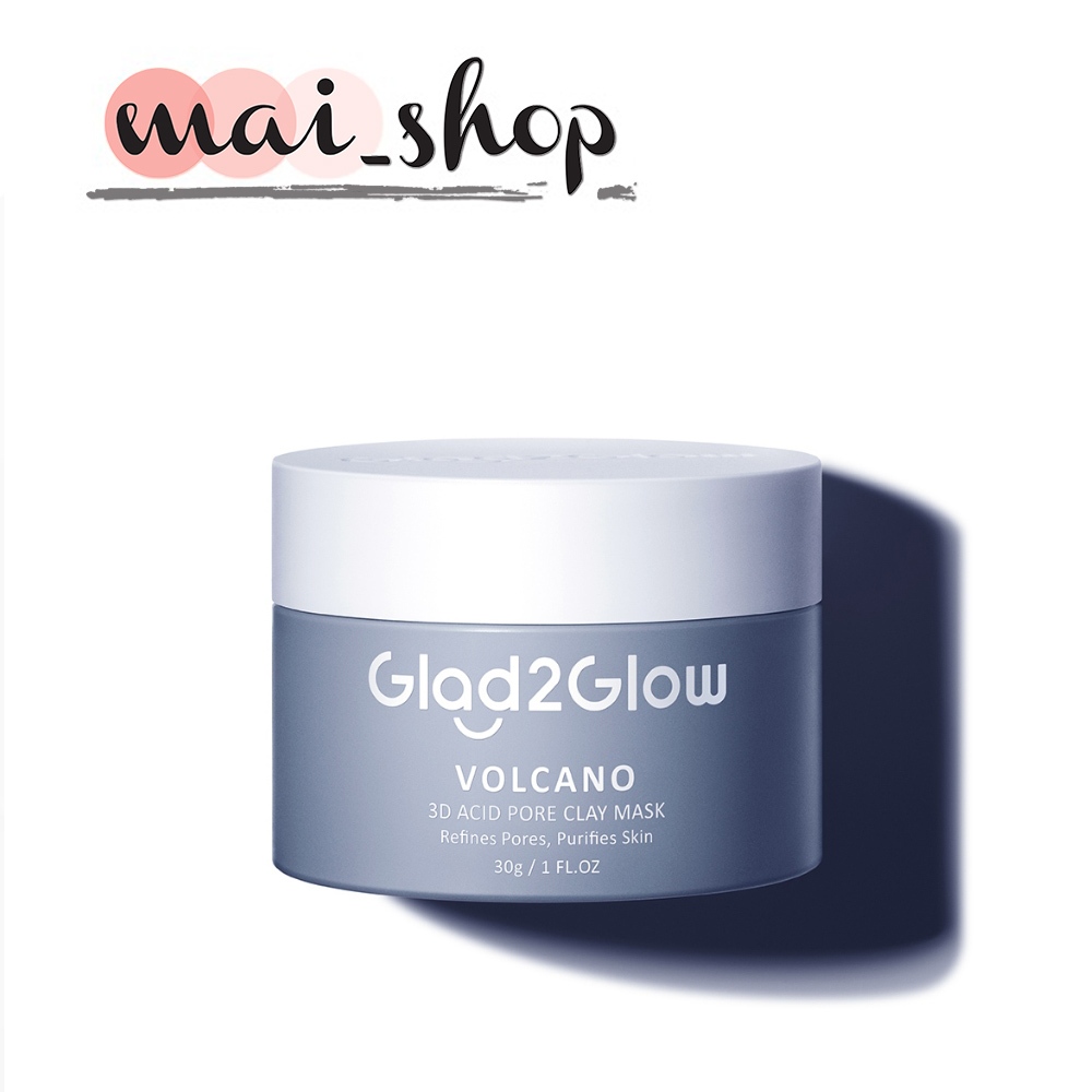 Jual Glad2glow Volcano Clay Mask 30gr | Shopee Indonesia
