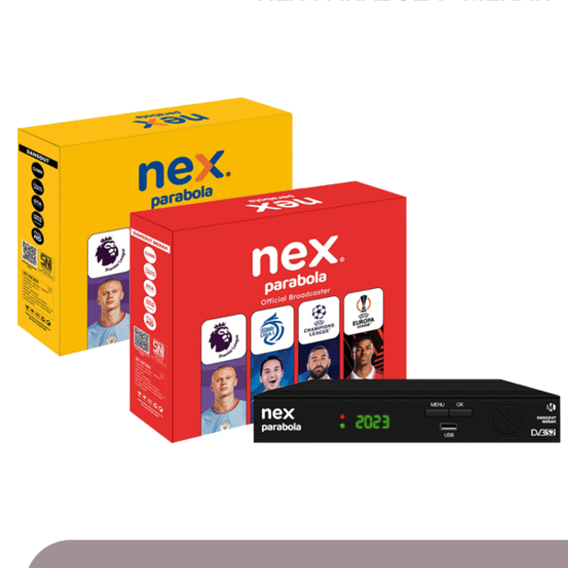 Jual RECEIVER NEX PARABOLA MERAH / KUNING | Shopee Indonesia