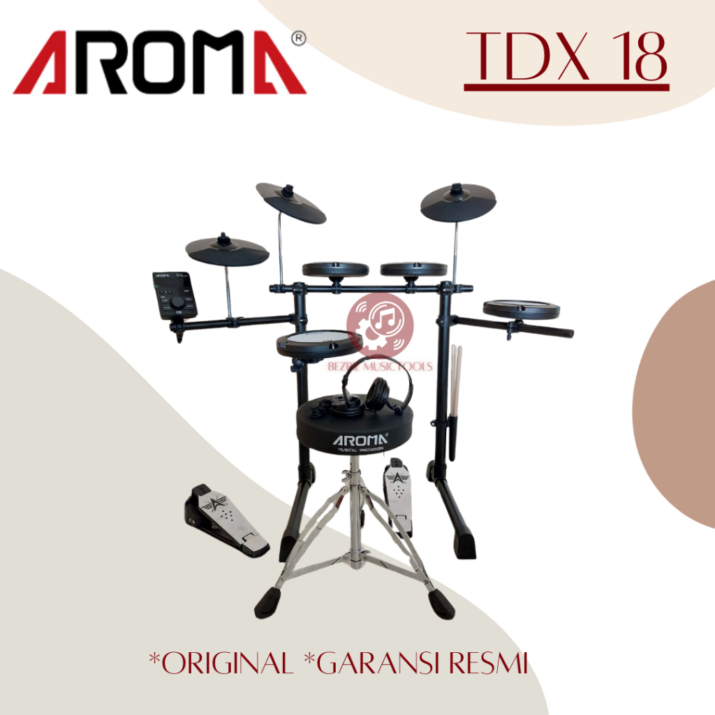 Jual Aroma TDX18 Digital Electronic Drum Kit Drum Elektrik Original TDX-18 | Shopee Indonesia