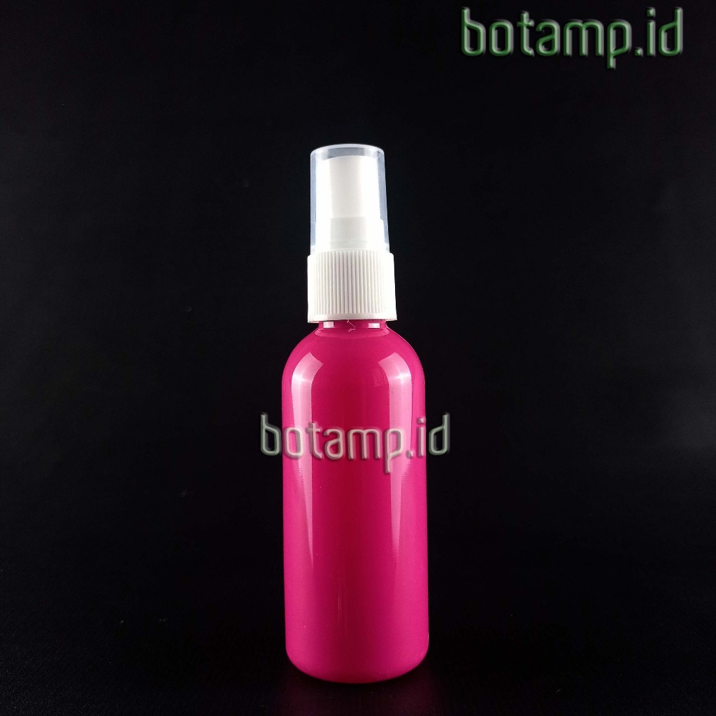 Jual Botol BR 60 ml Pink Pastel Mapel | Tutup Spray dan Fliptop ...