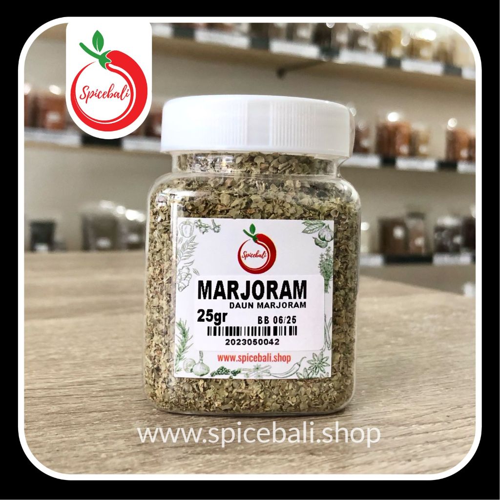 Jual Daun Marjoram Kering 25 gr / Dried Marjoram Flakes 25 gr / Dry ...
