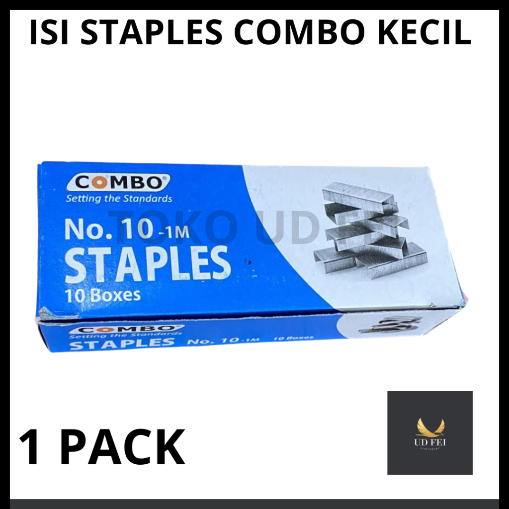 Jual Isi Staples Combo/ isi Staples murah/ Isi Staples Kecil/ Isi ...
