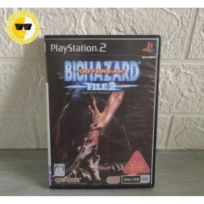 Jual Kaset PS2 DVD PS 2 Biohazard Outbreak 2 Resident Evil Outbreak 2 ...