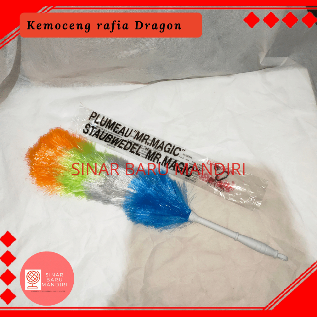 Jual Kemoceng Rafia Dragon / Kemoceng plastik | Shopee Indonesia