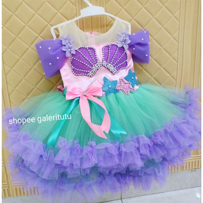 Jual baju mermaid/dress mermaid/gaun mermaid REALPICT BISA REQUEST WRN ...