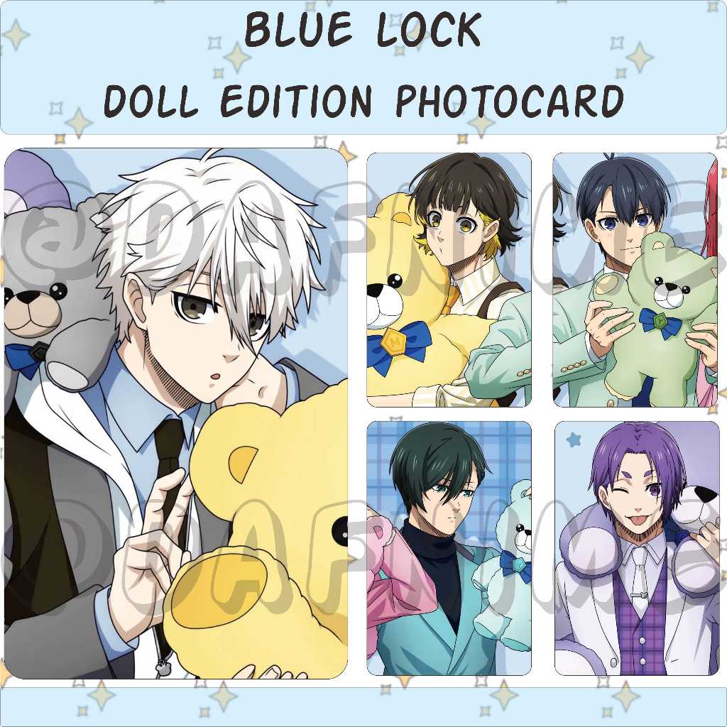 Jual BLUE LOCK DOLL EDITION PHOTOCARD ANIME | Shopee Indonesia