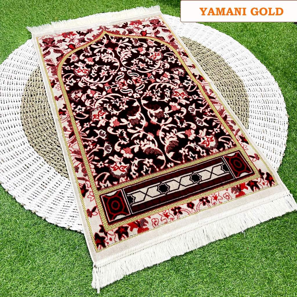 Jual SAJADAH YAMANI INDONESIA - MOTIF CARPET KUALITAS PREMIUM UK 70X110 ...