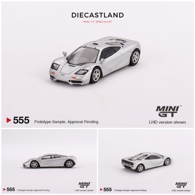 Jual Mini GT #555 McLaren F1 Magnesium Silver MGT00555 MiniGT MGT GTR ...