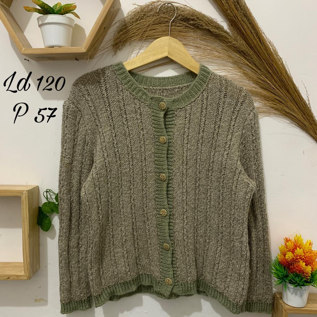 Jual BATCH-11 SWEATER RAJUT TEBAL / SWEATER CARDIGAN PRELOVED / SWEATER ...
