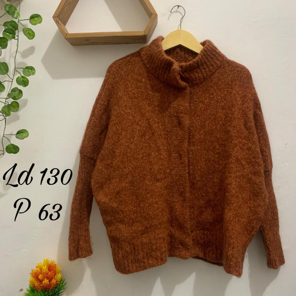 Jual BATCH-11 SWEATER RAJUT TEBAL / SWEATER CARDIGAN PRELOVED / SWEATER ...