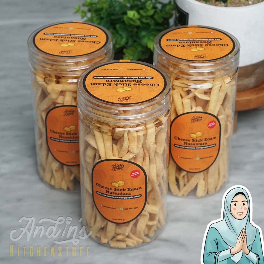 Jual Cheese Stick Edam Nusantara 200 gram - Renyah dan Keju Edam nya ...