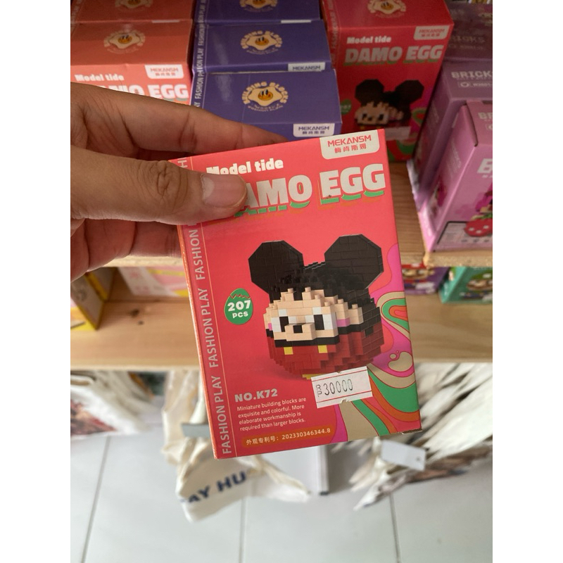 Jual LEGO BRICK LUCU Bricks Toys Model Kartun Building Blok Nano 3D ...