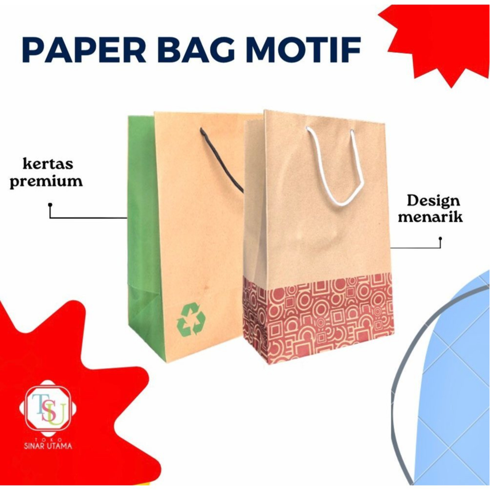 Jual Paper Bag Tali Motif / Batik (10 lbr ) | Shopee Indonesia