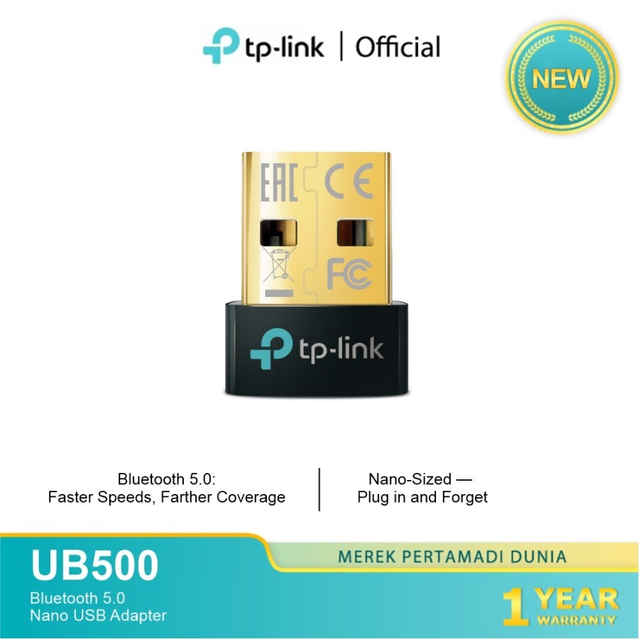 Jual tp-link UB500 Bluetooth 5.0 Nano USB Adapter Dongle Receiver PC Laptop | Shopee Indonesia