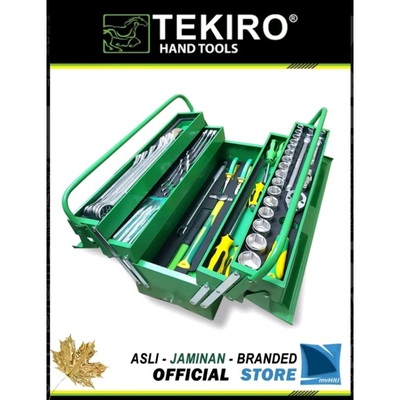 Jual TOOLBOX SET 66PCS TEKIRO KOTAK MEKANIK ALAT PERKAKAS KUNCI SOCK SOCKET | Shopee Indonesia