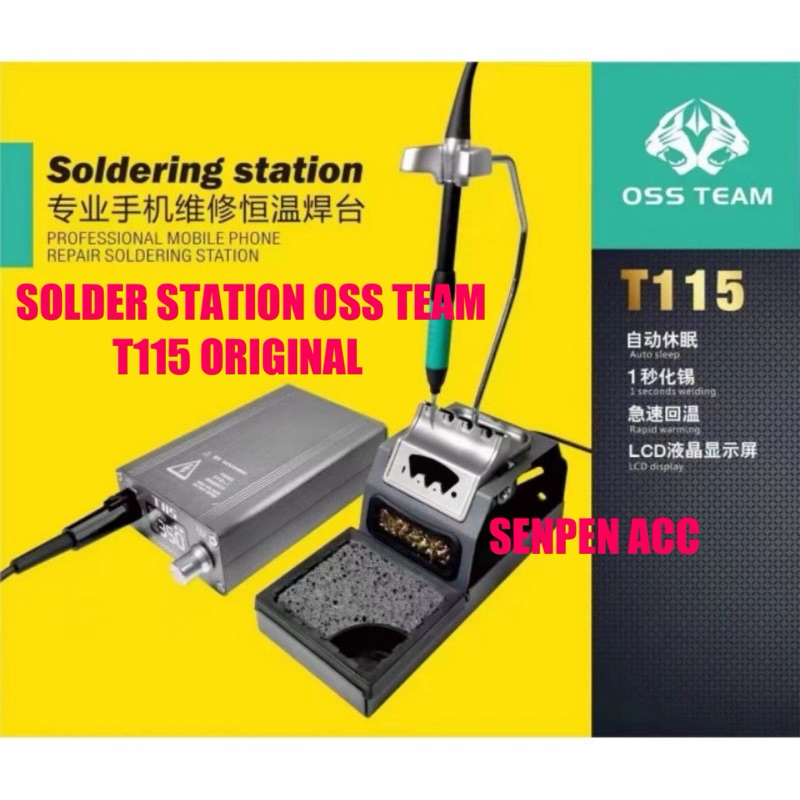 Jual SOLDER STATION OSS TEAM T115 ORIGINAL | Shopee Indonesia