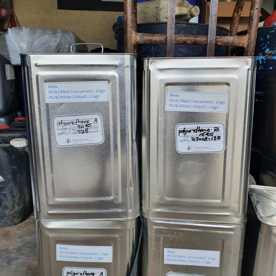Jual Poliuretan / PU Foam / Polyurethane Isocyanate Polyol 1,8 Kilogram ...