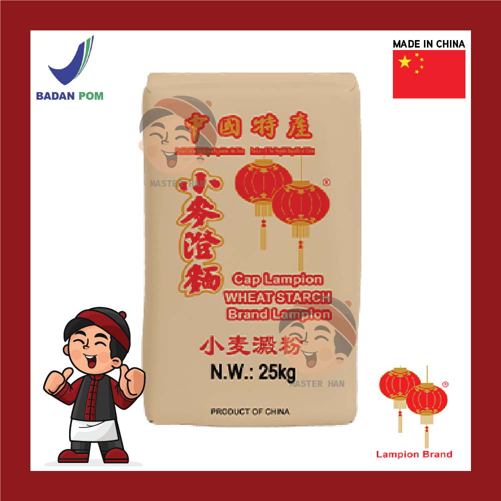 Jual Brand Lampion Teng Mien / Pati Gandum / Wheat Stach Repack 1kg ...