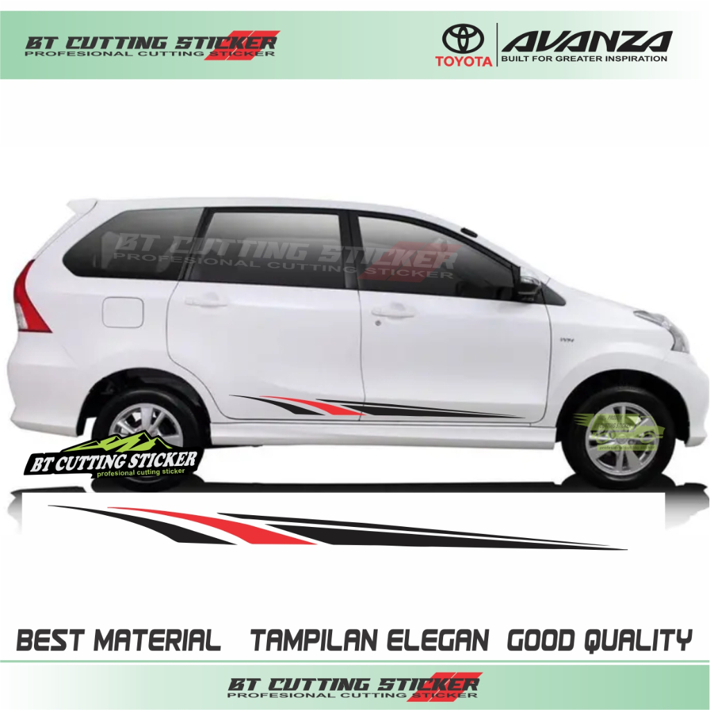 Jual stiker avanza striping avanza sticker variasi toyota avanza stiker ...