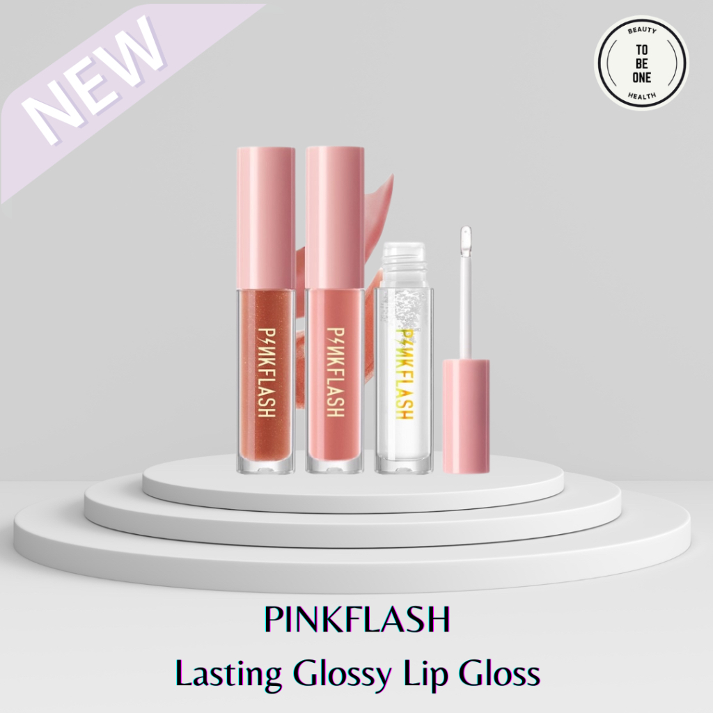 Jual PINKFLASH L01 Long Lasting Glossy Lip Gloss G06 G05 G04 G03 G02 ...