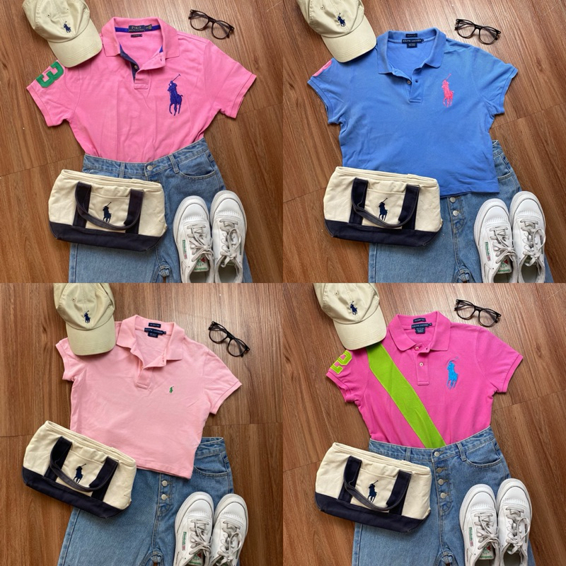 Jual BETTERCROP: VOL. 28 POLO - Reworked Crop Polo Shirt by Ralph ...