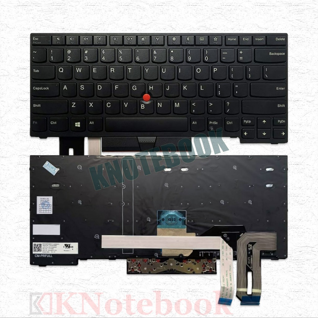 Jual Keyboard Lenovo ThinkPad E480 E485 E490 E495 No Backlight | Shopee ...