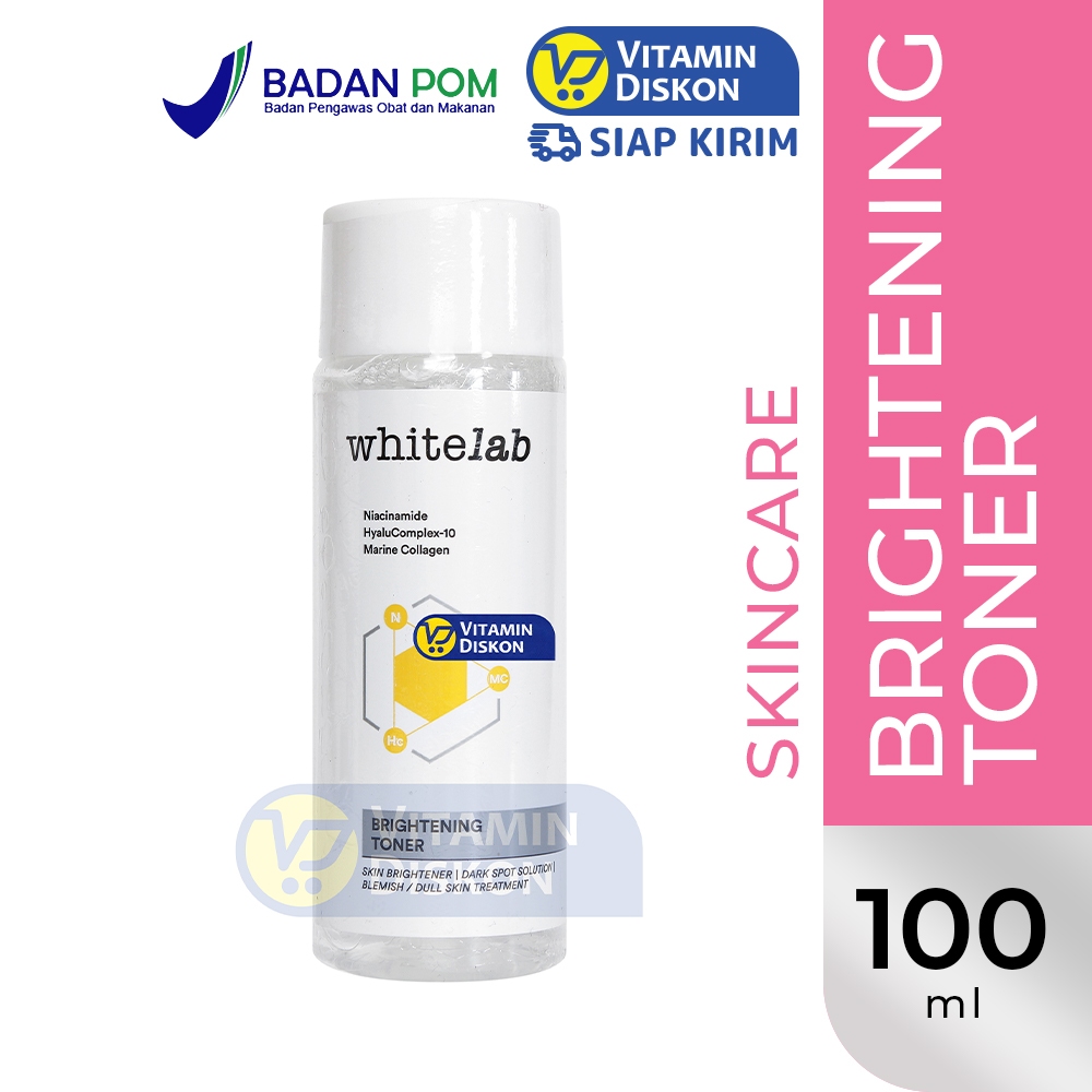 Jual WHITELAB BRIGHTENING FACE TONER 100ML | Shopee Indonesia