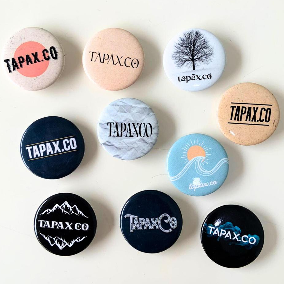 Jual Varian Pin Aksesoris Tapaxco Pin Bros Tas Wanita Pria Brooch ...