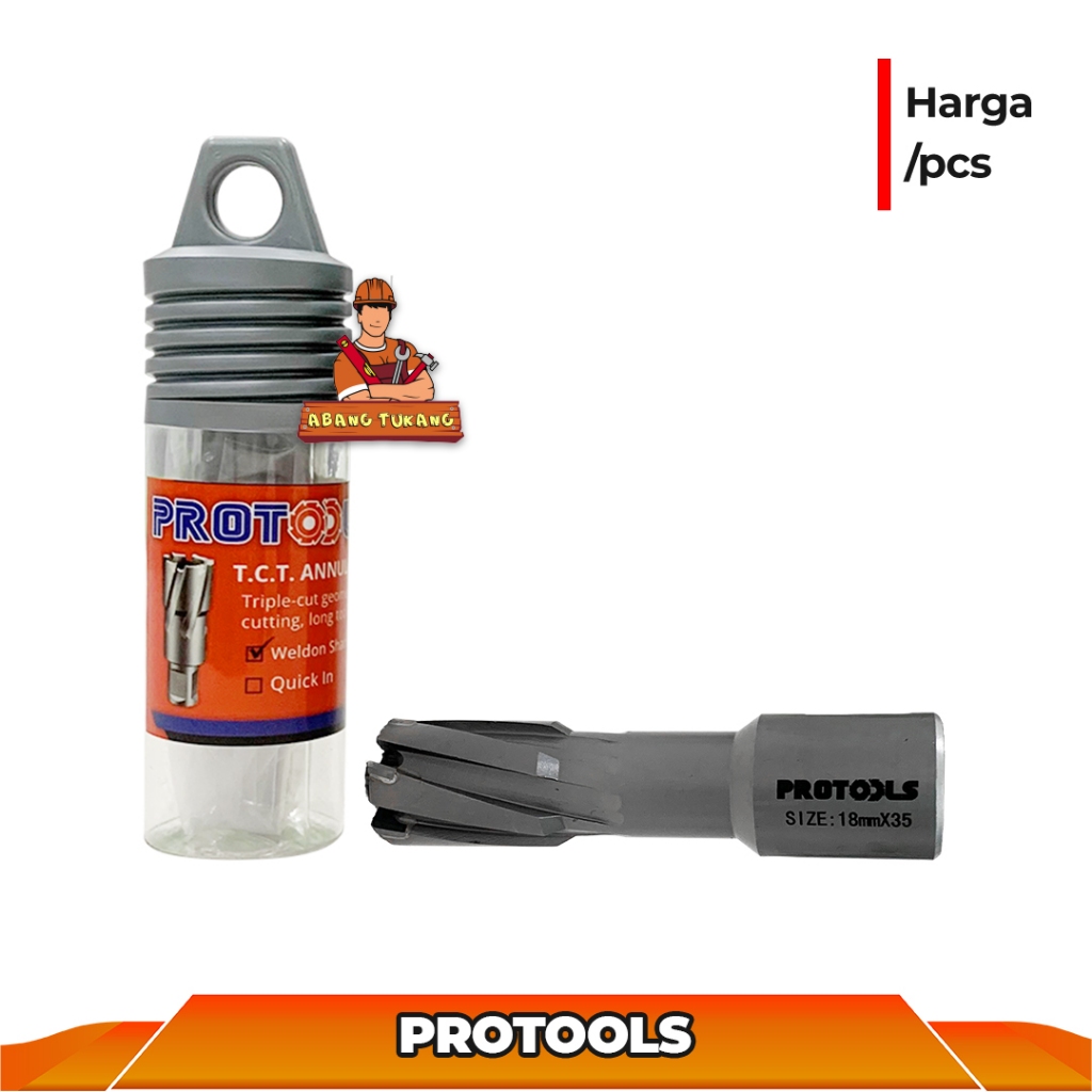 Jual Mata Bor Magnet Protools Model Jetbroach Magnetic Drill Bit ...