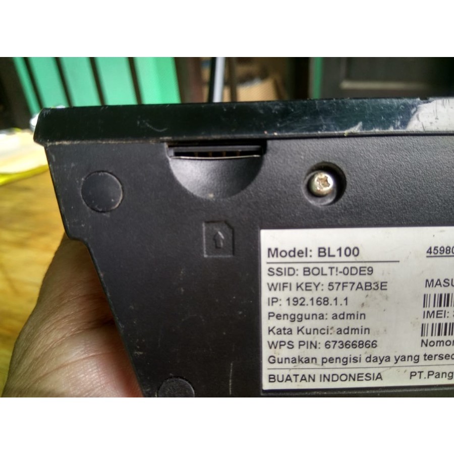 Jual Modem Router OpenWRT Wifi Bolt BL100 Unlock | Shopee Indonesia