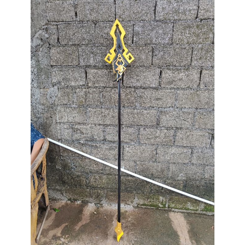 Jual READY STOK !! Vortex vanquisher Weapon zhongli genshin impact ...