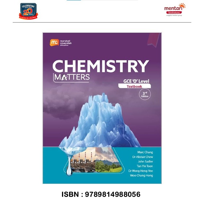 Jual Chemistry Matters GCE O Level Textbook (3rd Edition) | Buku SMP ...
