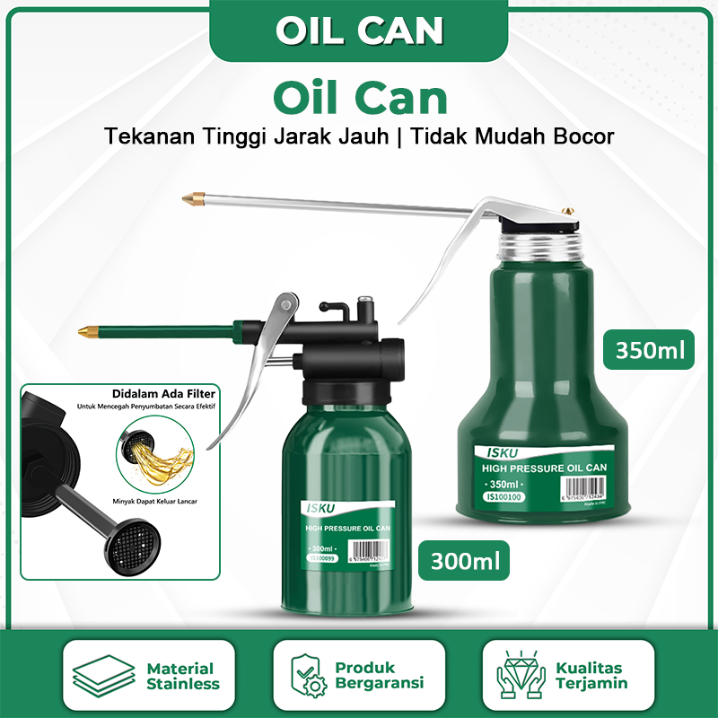 Jual ISKU Pompa Minyak Oil Can Botol Pompa Oli Selang Fleksibel Oil Can ...