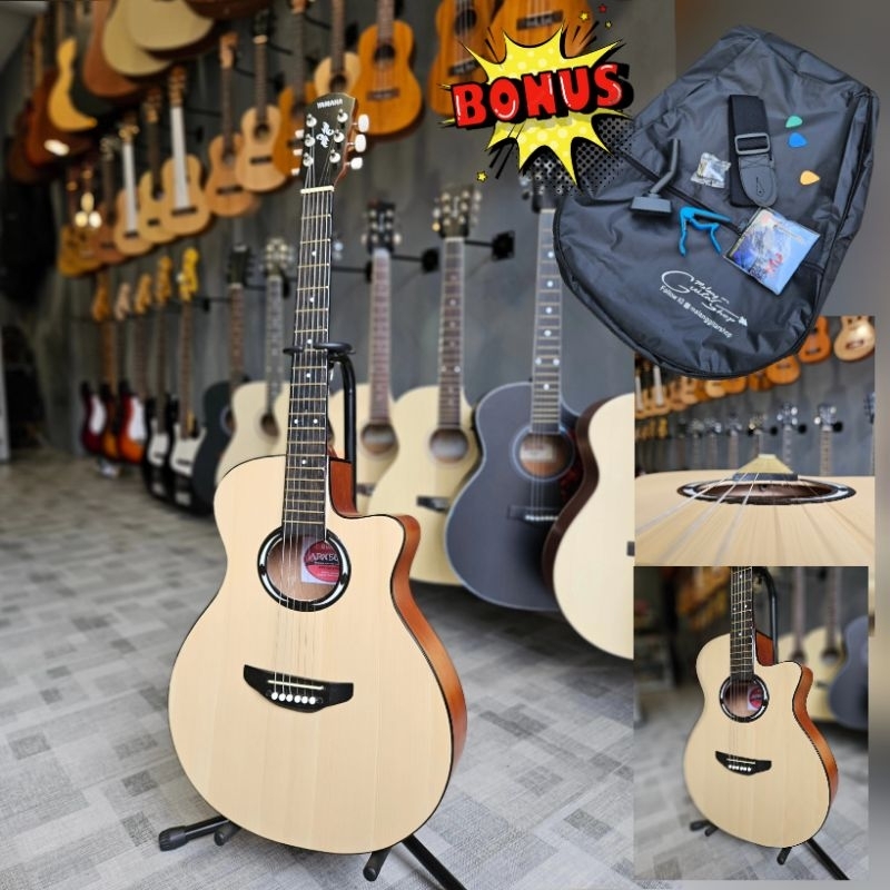 Jual GITAR AKUSTIK PEMULA ISTIMEWA MURAH | Shopee Indonesia