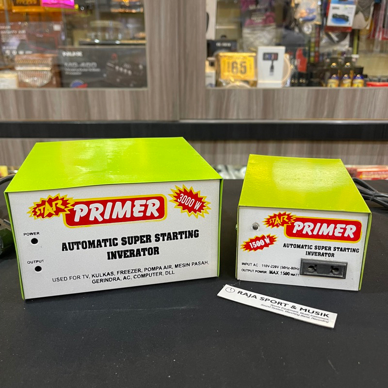 Jual PRIMER AUTOMATIC SUPER STARTING INVERATOR 1500W / 3000W | Shopee ...