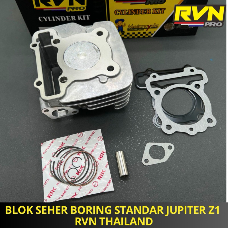 Jual BLOK BLOCK SEHER BORING JUPITER Z1 VEGA FORCE FI INJEKSI PLUS PISTON RING STANDAR 1DY ...