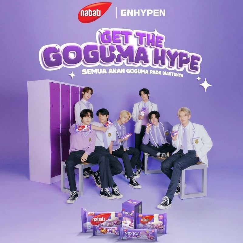 Jual Nabati Ahh! Enhypen Edition | Nabati Goguma Enhypen 1 Box Sealed ...