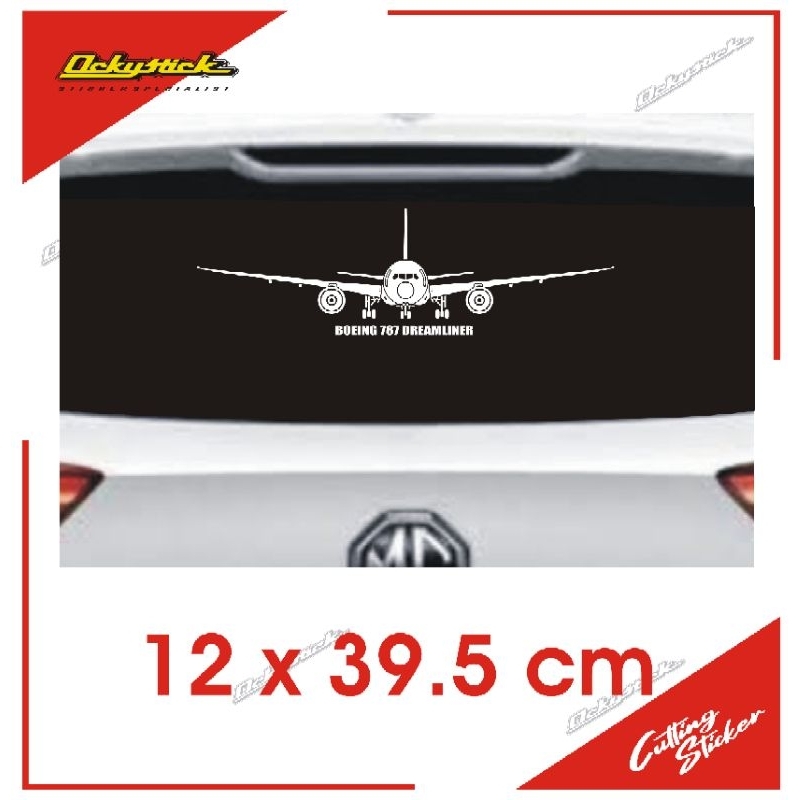 Jual cutting sticker Pesawat BOEING 787 stiker mobil | Shopee Indonesia