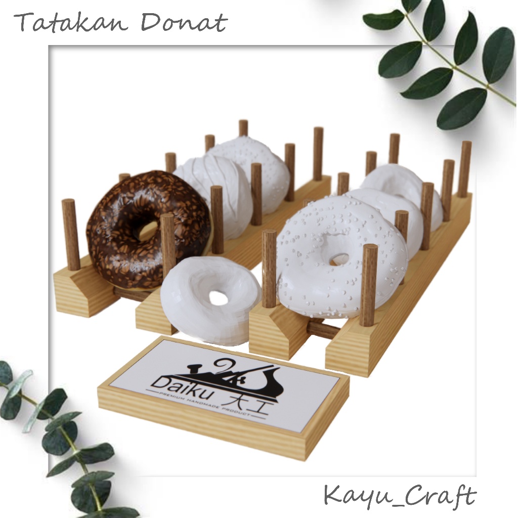 Jual Donat Display I Donat Stand I Tatakan Donat | Shopee Indonesia