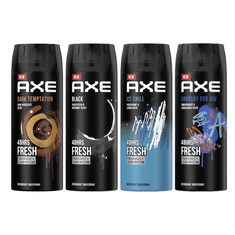 Jual Axe Men Deodorant Body Spray Pria Parfum Pria 135ml | Shopee Indonesia