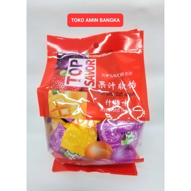 Jual Permen Jelly Aneka Rasa Buah (Mangga, Anggur, Strawberry) Top ...