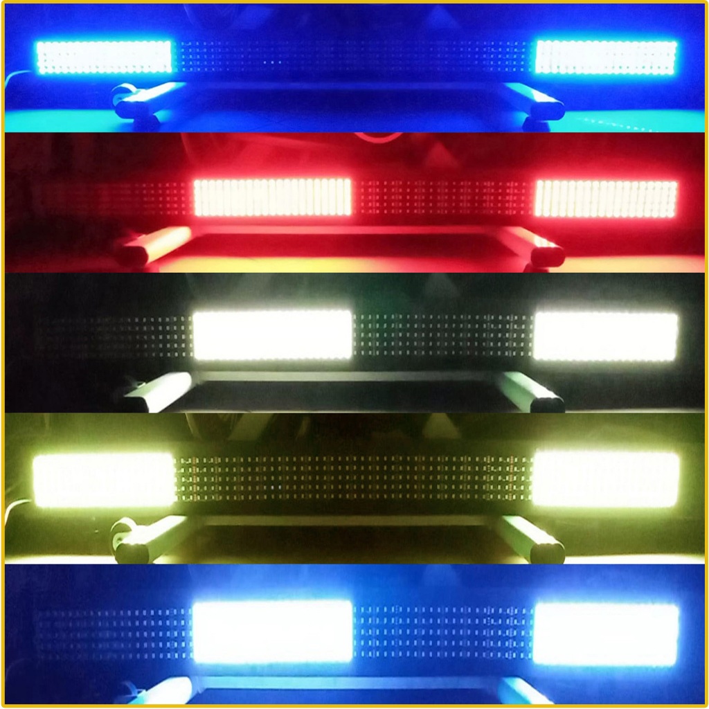 Jual Lampu LED Strobo 2 Panel 5 Baris Kanan Kiri Bisa Teks Sein Dan Rem ...
