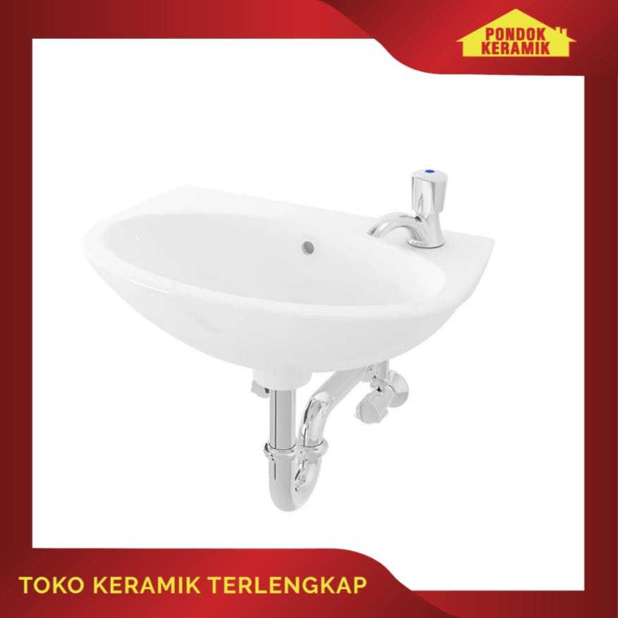 Jual TOTO Wastafel LW 246J W Body Only LW246J | Shopee Indonesia