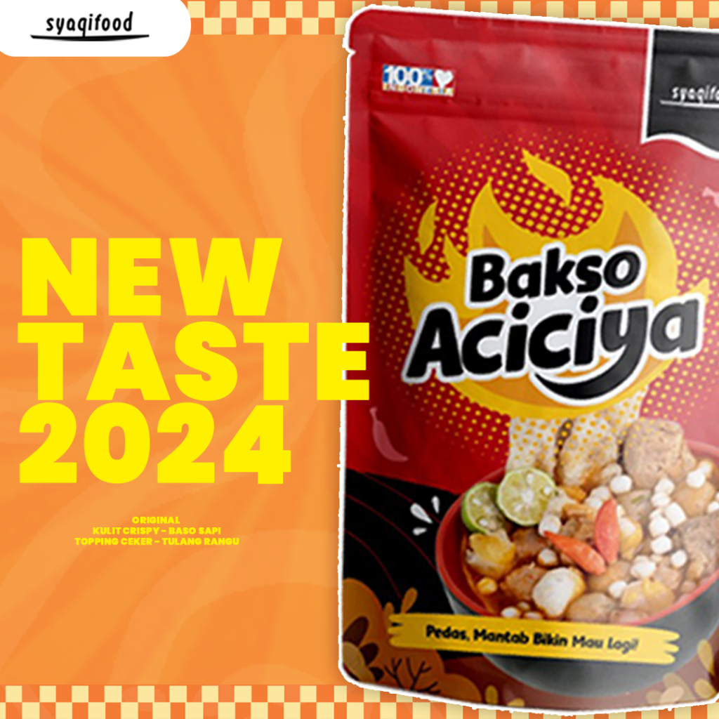 Jual BASO ACI BAKSO ACI BAKSO ACICIYA INSTANT KEMASAN | Shopee Indonesia