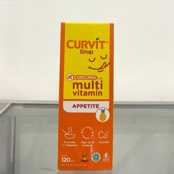 Jual CURVIT SIRUP MULTIVITAMIN 120ML | Shopee Indonesia