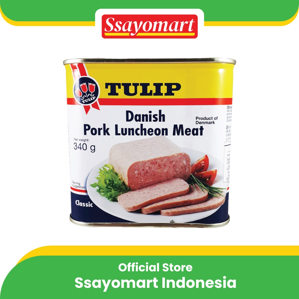 Jual Tulip Danish Pork Luncheon Meat (Daging Babi Matang) 340 Gr ...