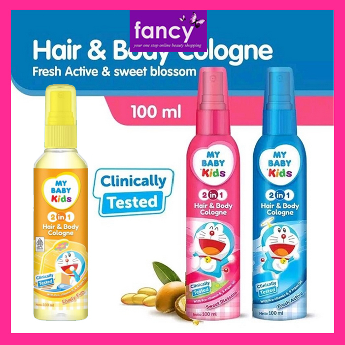 Jual My Baby Kids COLOGNE Hair & Body 2in1 100ml Spray Parfum Anak Bayi ...
