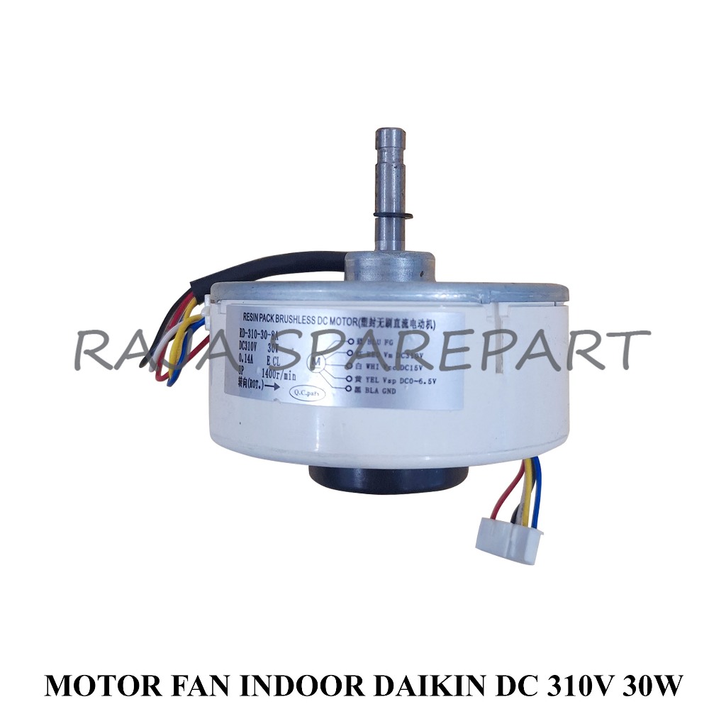 Jual MFIDC FAN MOTOR DINAMO AC/MOTOR FAN INDOOR AC DAIKIN DC 310V 30W ...